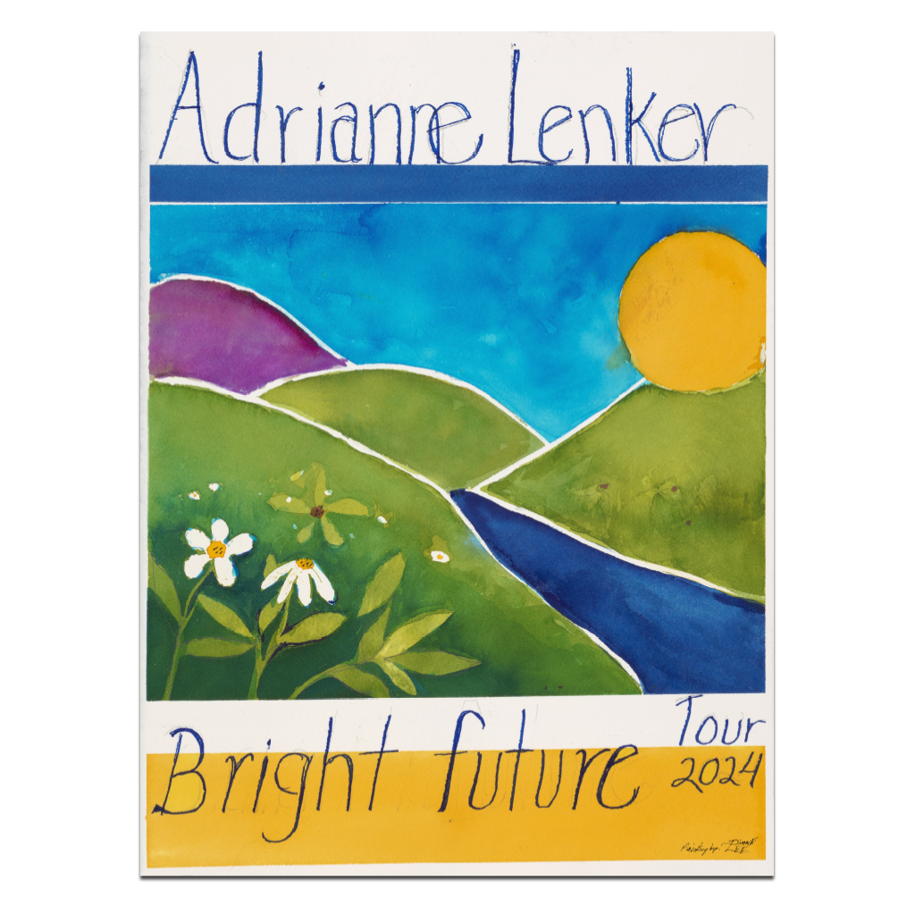 Adrianne Lenker Mema 2024 Tour Poster - Big Thief Store